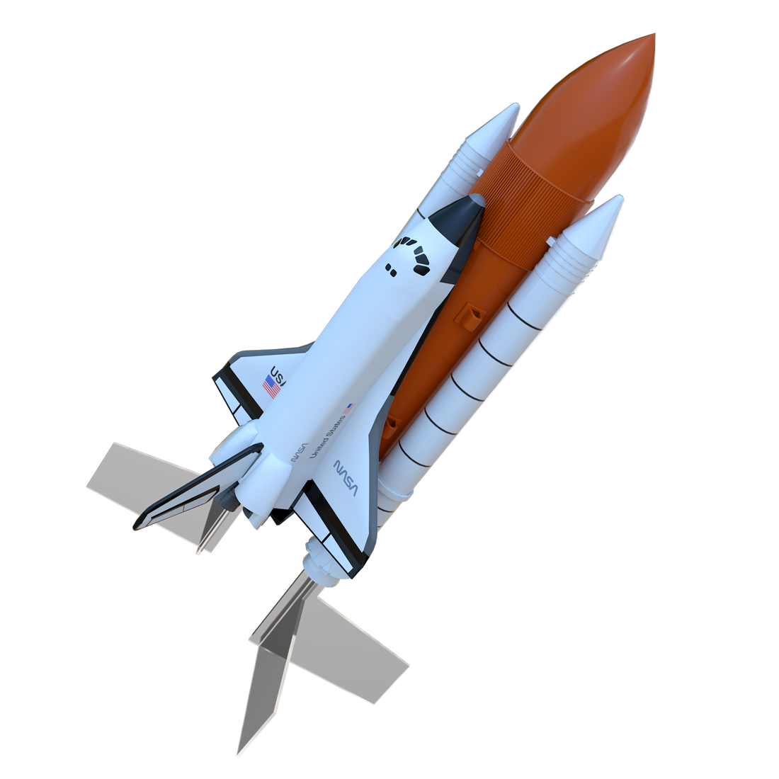 Estes Space Shuttle Model Rocket - 1:200 Scale NASA Orbiter | Estes Rockets