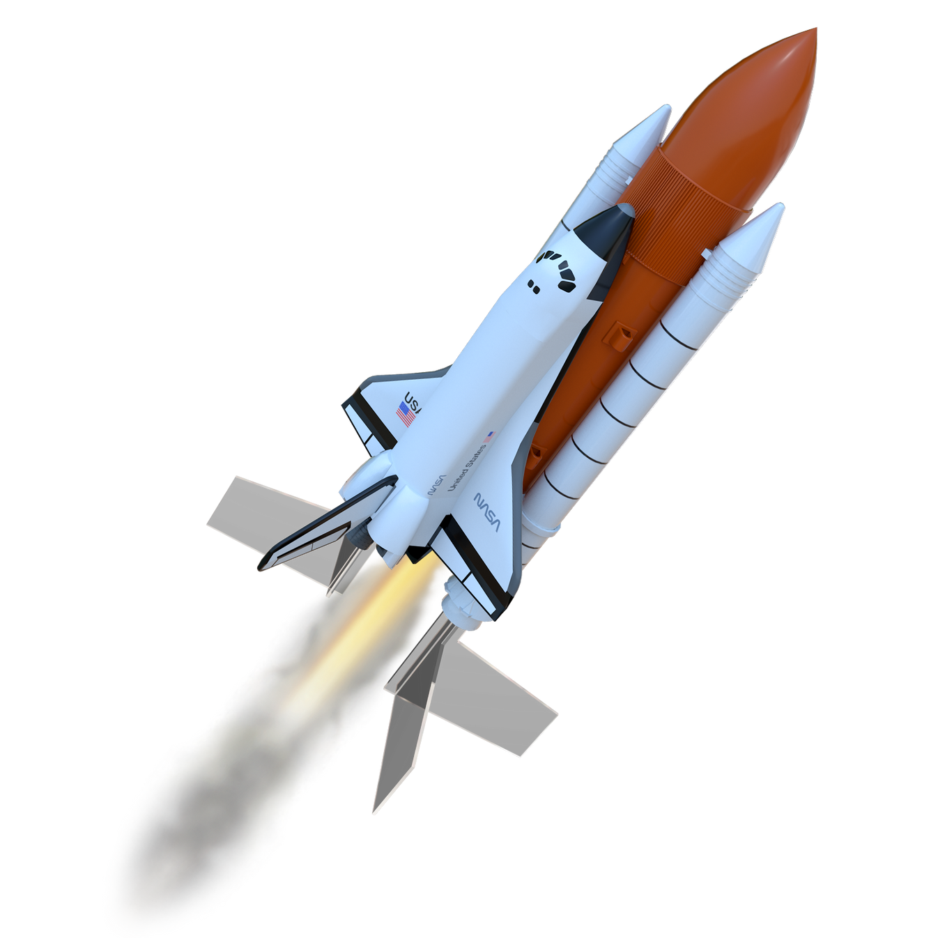 Estes Space Shuttle Model Rocket - 1:200 Scale NASA Orbiter | Estes Rockets
