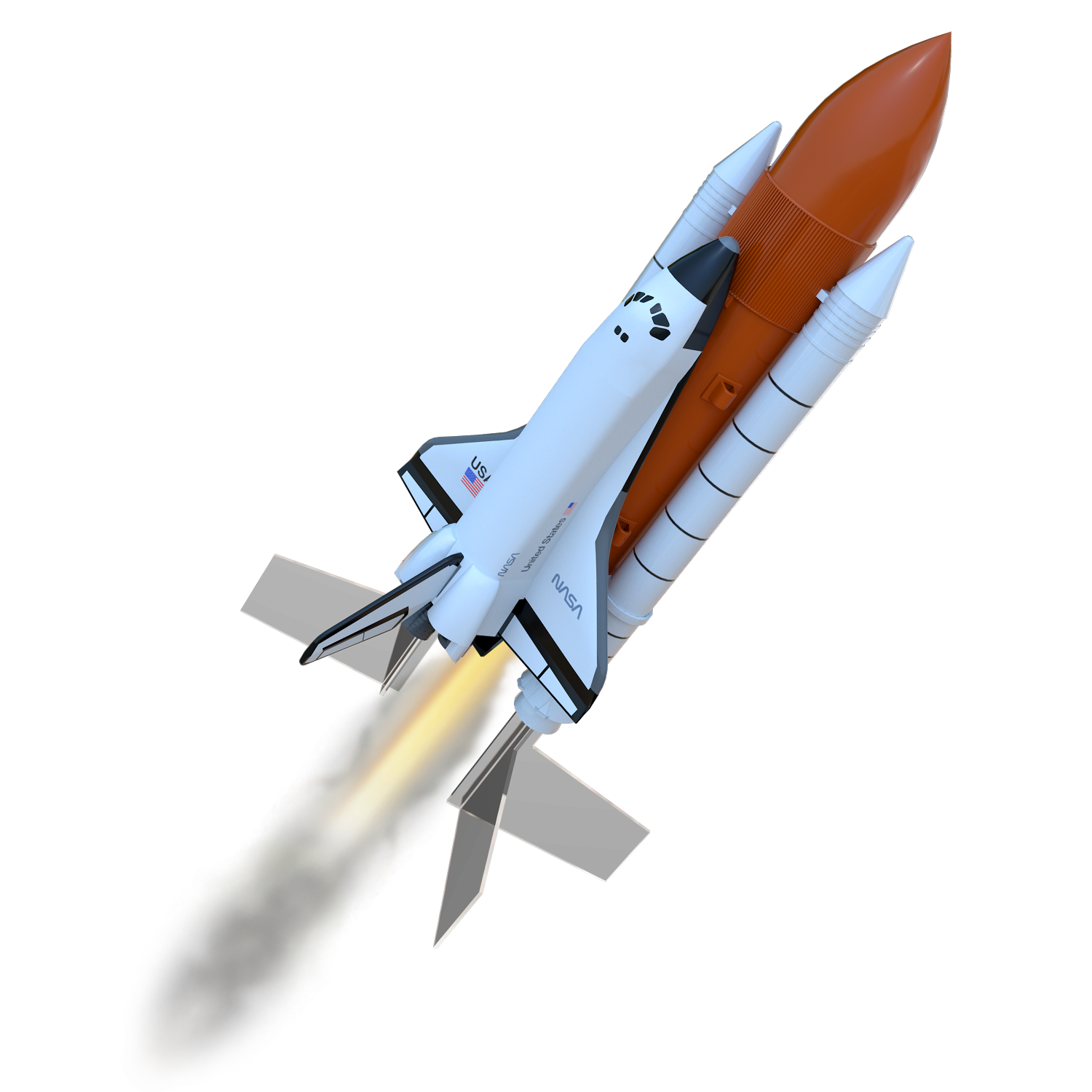 Estes Space Shuttle Model Rocket - 1:200 Scale NASA Orbiter | Estes Rockets