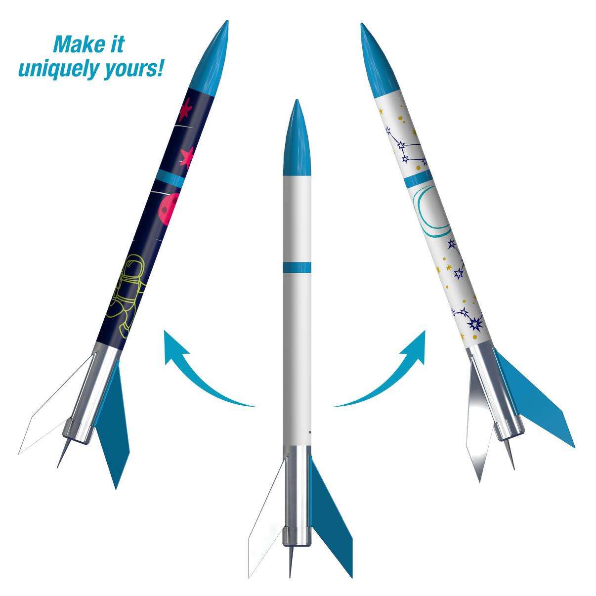 Cosmic Cargo® Flying Model Rocket - Beginner Payload Rocket Kit | Estes ...