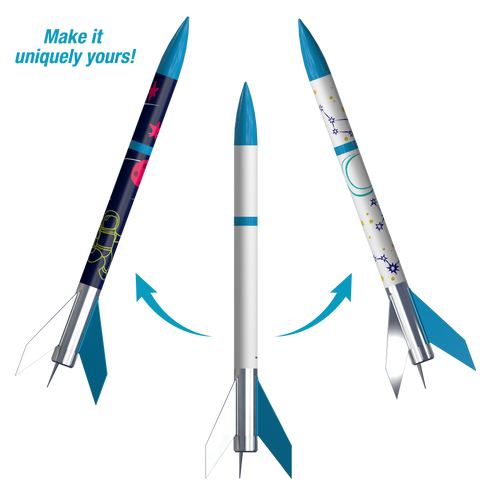 Cosmic Cargo® Flying Model Rocket - Beginner Payload Rocket Kit | Estes ...