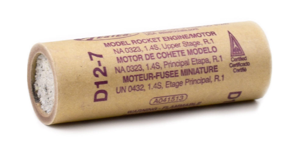 D12-7 Engines - Estes Rockets