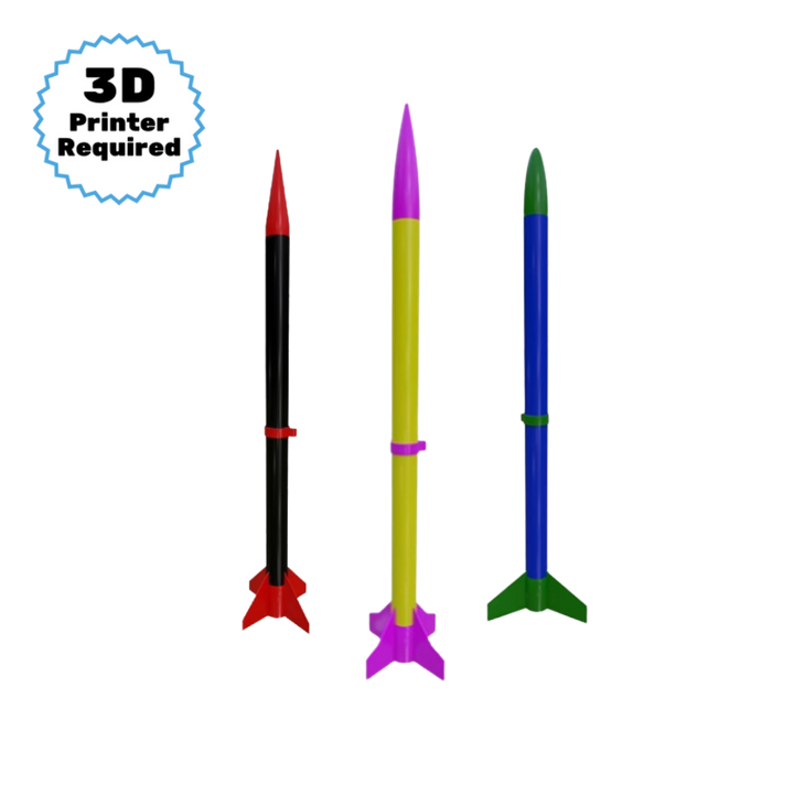 Shop 3D Print Model Rocket Kits | Estes Rockets