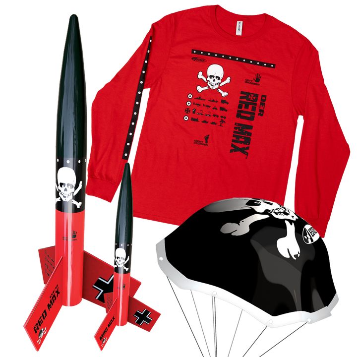 Der Red Max Series – Iconic Model Rockets with Bold Design | Estes Rockets