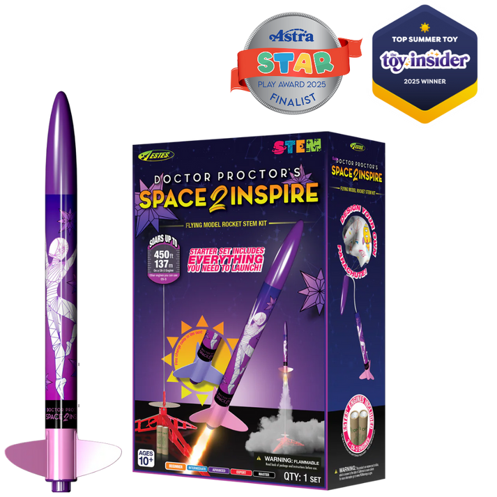 Space2Inspire Model Rocket STEM Kit - Build, Launch & Create | Estes ...