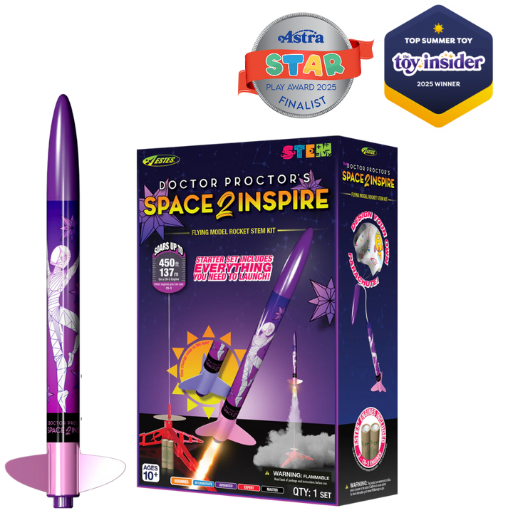 Launch & Starter Model Rocket Sets – All-in-One Kits for Beginners ...