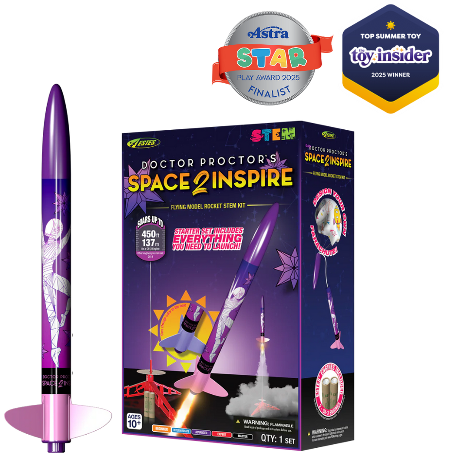 Launch & Starter Model Rocket Sets – All-in-One Kits for Beginners ...