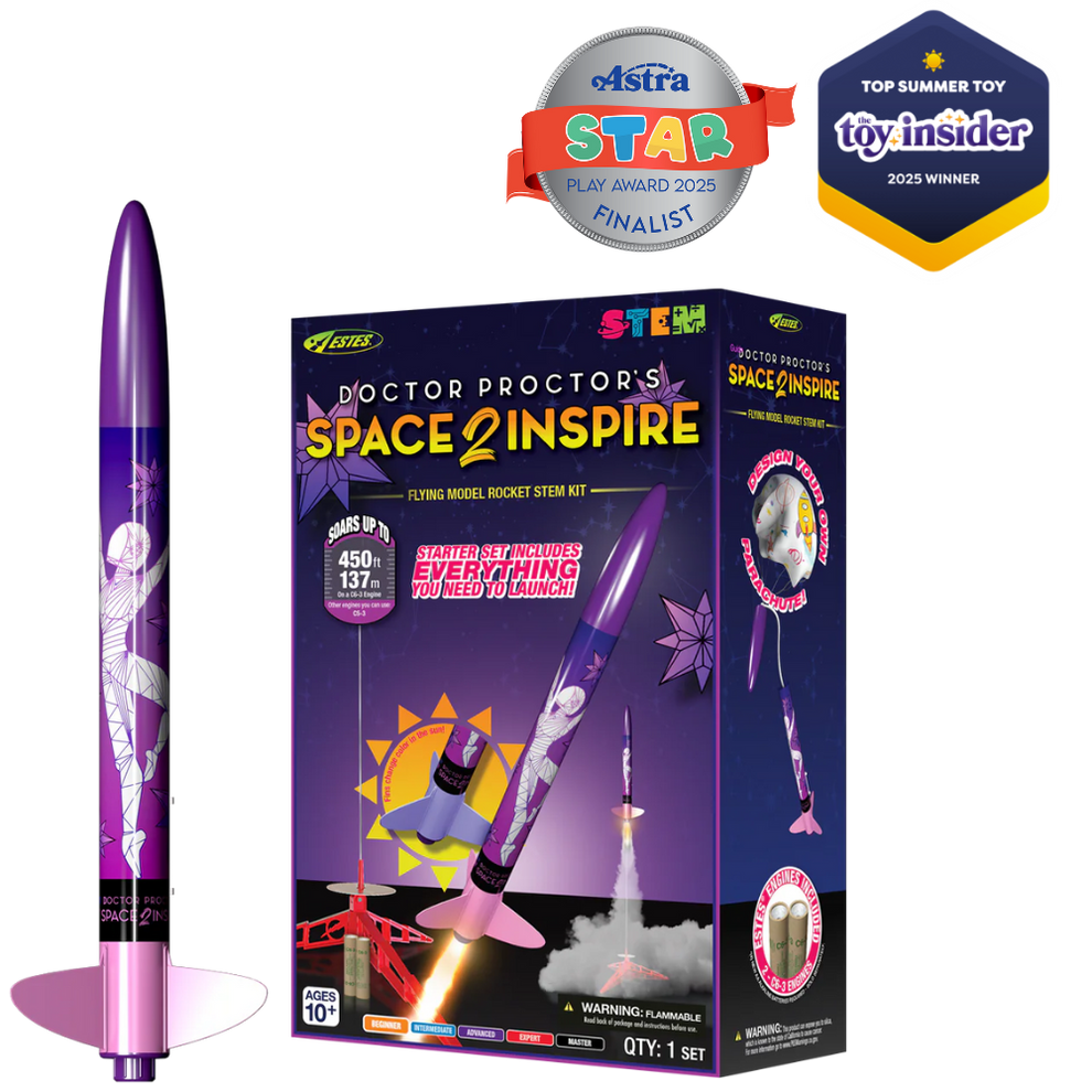 Space2Inspire Model Rocket STEM Kit - Build, Launch & Create | Estes ...