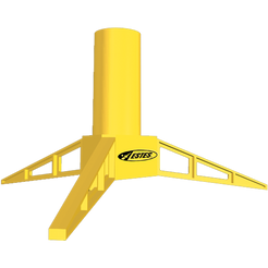 Model Rocket Display Stand C11, D & E Engine Size - 3 Pack | Estes Rockets