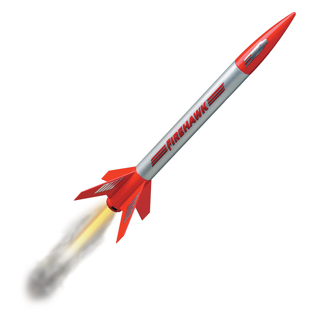 Firehawk™ Model Rocket Kit - Beginner Rocket with 550 ft Flights ...