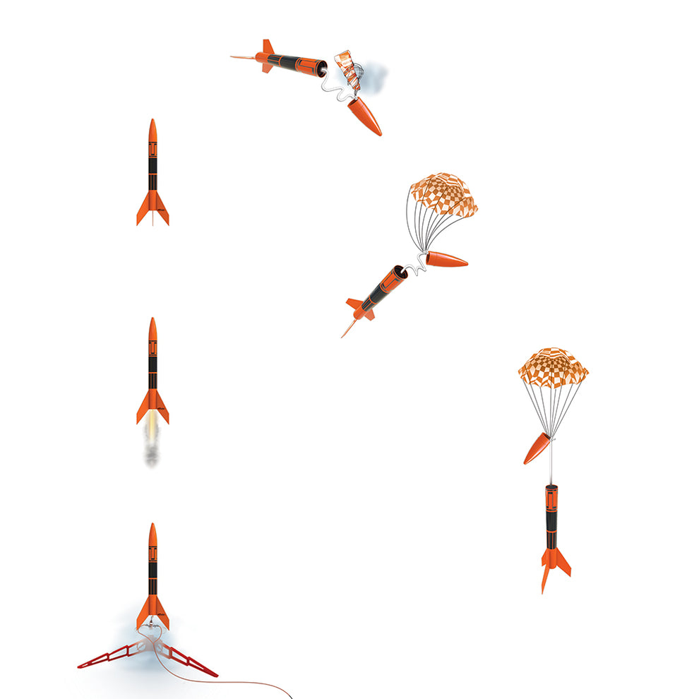 Alpha III® Model Rocket - Beginner Classic from Estes | Estes Rockets