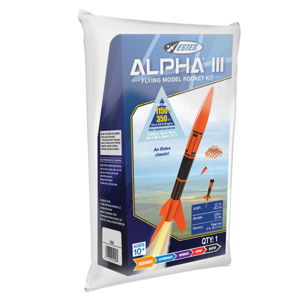 Alpha III® Model Rocket - Beginner Classic from Estes | Estes Rockets