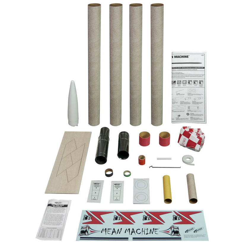 Mean Machine™ Model Rocket Kit - 80 Inch Tall Advanced Rocket | Estes ...