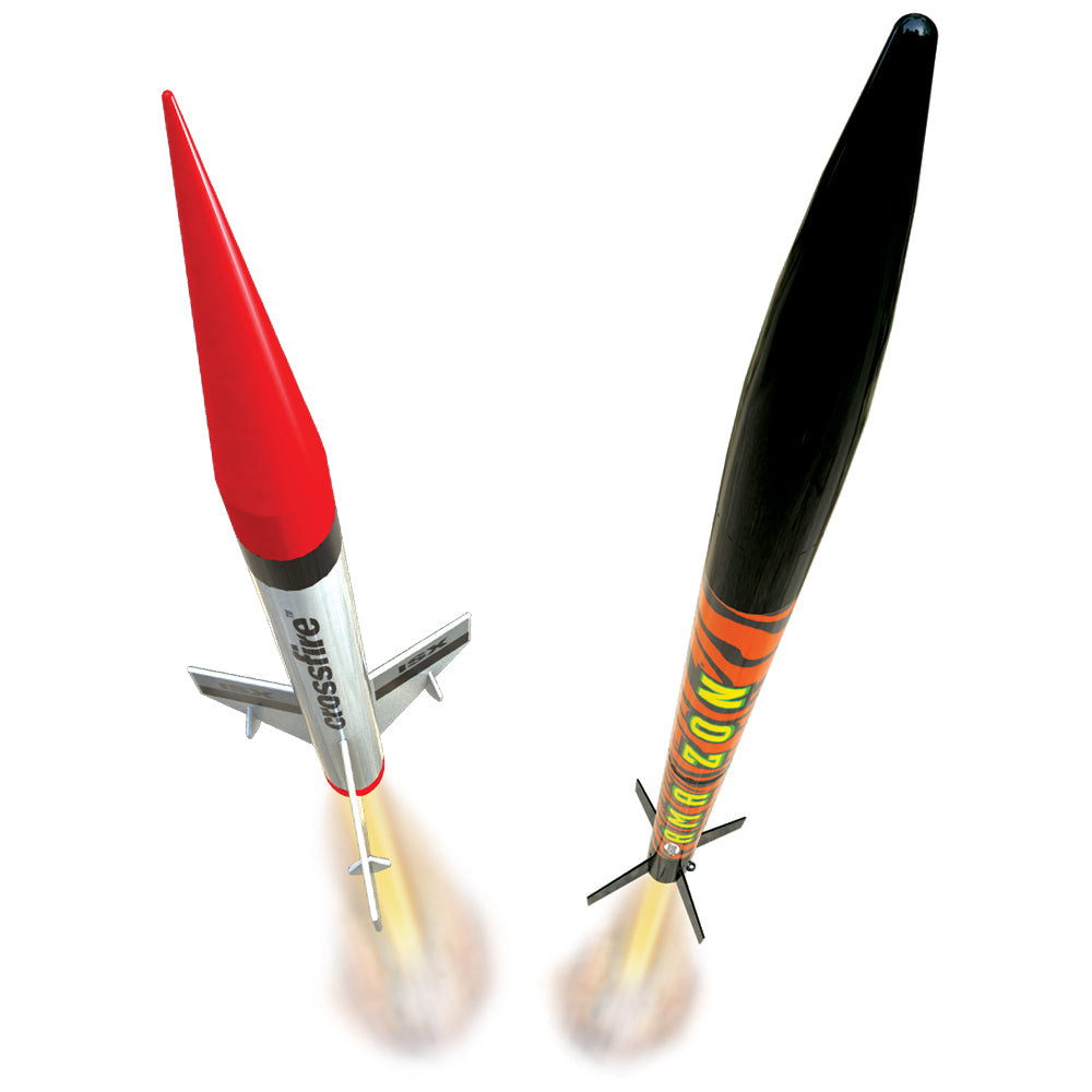 Tandem-X™ Launch Set with Amazon & Crossfire Rockets | Estes Rockets