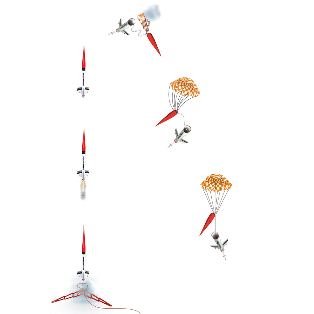 Tandem-X™ Launch Set with Amazon & Crossfire Rockets | Estes Rockets