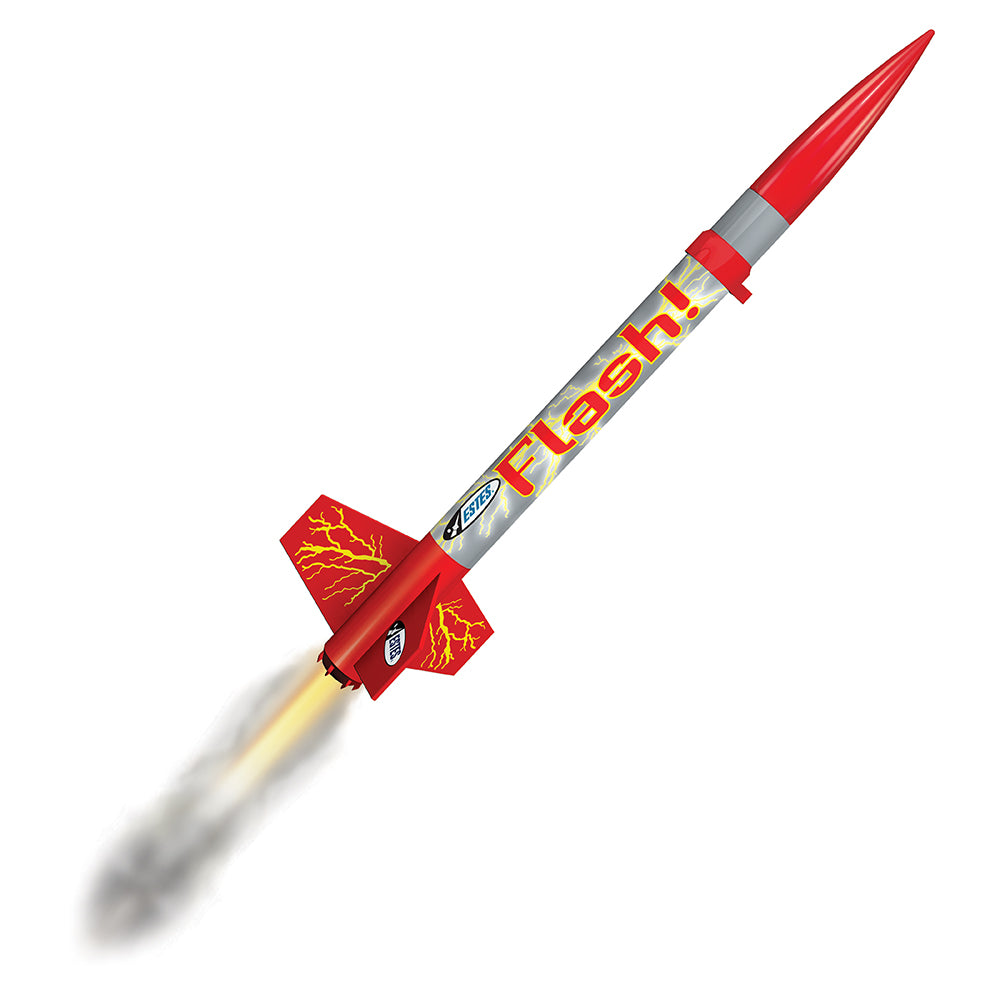 Flash® Launch Set - Beginner Model Rocket with Launch System | Estes ...
