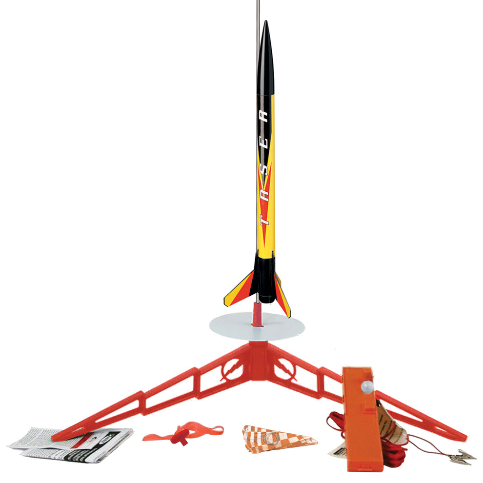 Taser™ Launch Set - Beginner Model Rocket Kit with Launch System ...