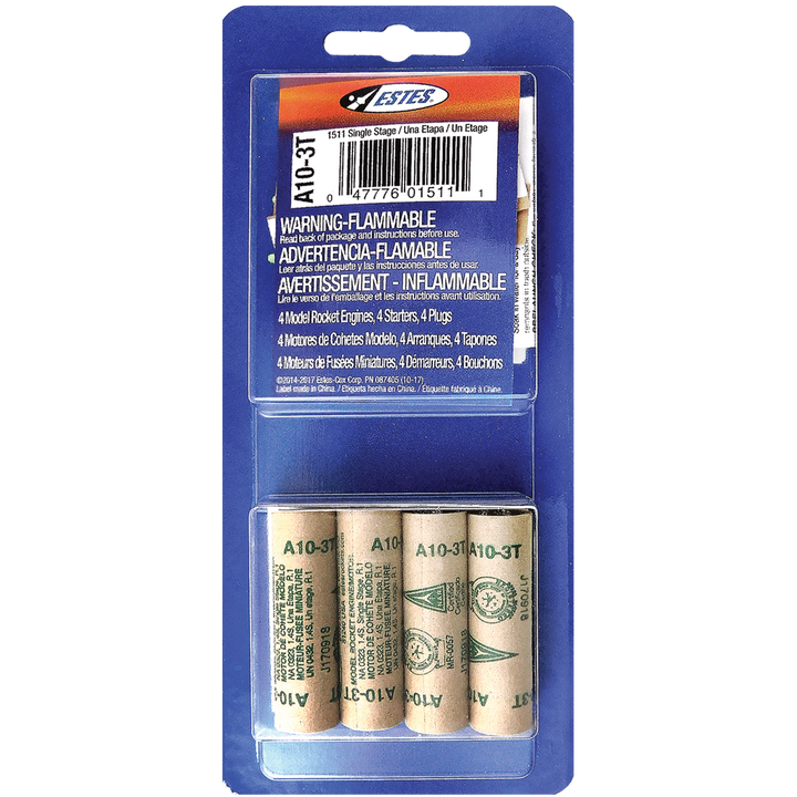 Estes 13mm Mini Rocket Engines - Lightweight Motors for Small Rockets ...