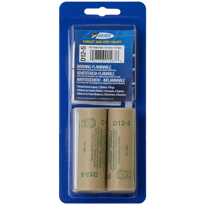 Mayhem™ Model Rocket Kit – Two-Stage Rocket for Advanced Rocketeers ...