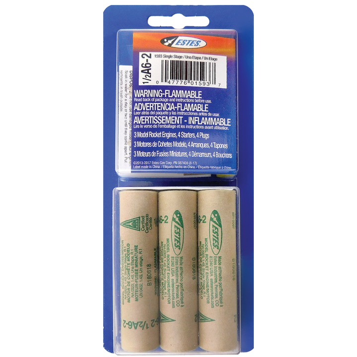 18mm Model Rocket Engines - Standard Size Rocket Motors | Estes Rockets