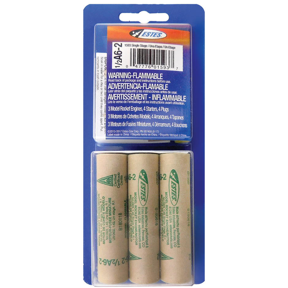 18mm Model Rocket Engines - Standard Size Rocket Motors | Estes Rockets