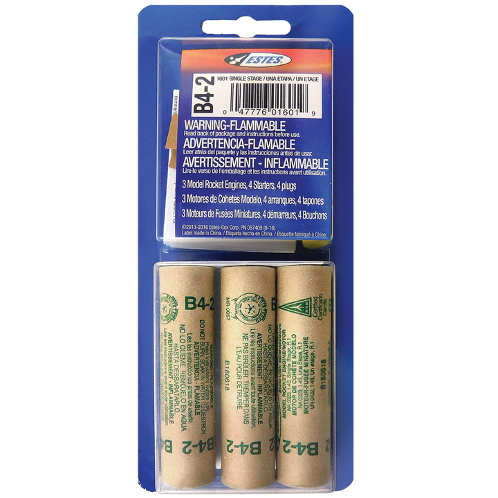 18mm Model Rocket Engines - Standard Size Rocket Motors | Estes Rockets