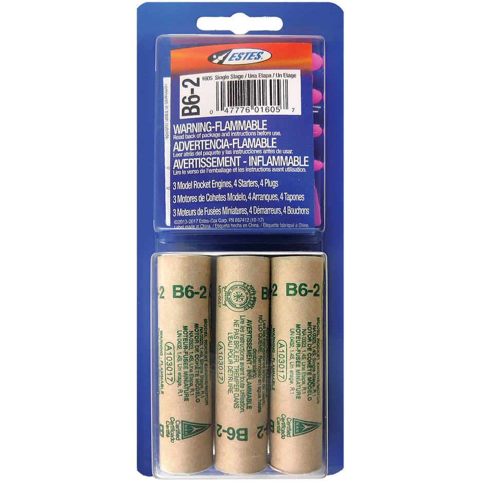 18mm Model Rocket Engines - Standard Size Rocket Motors | Estes Rockets