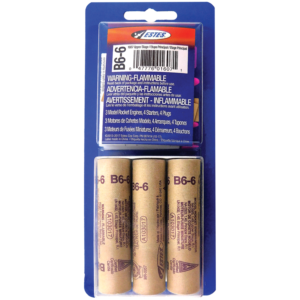 B6-6 Engines | Estes Rockets