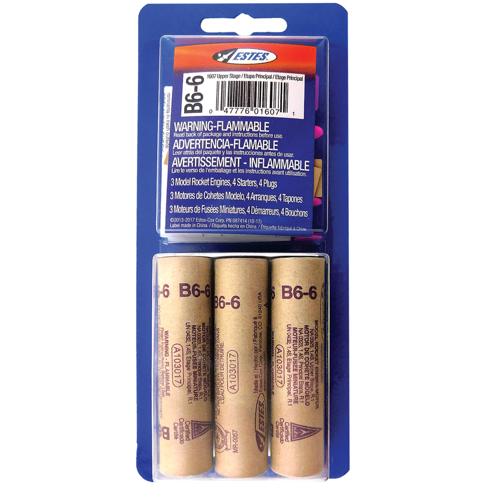 B6-6 Engines | Estes Rockets