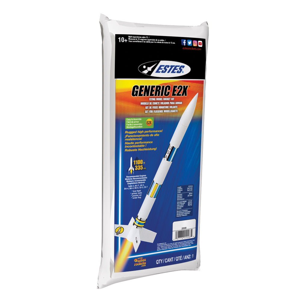 Generic E2X® Model Rocket Kit - Beginner Friendly & Customizable ...