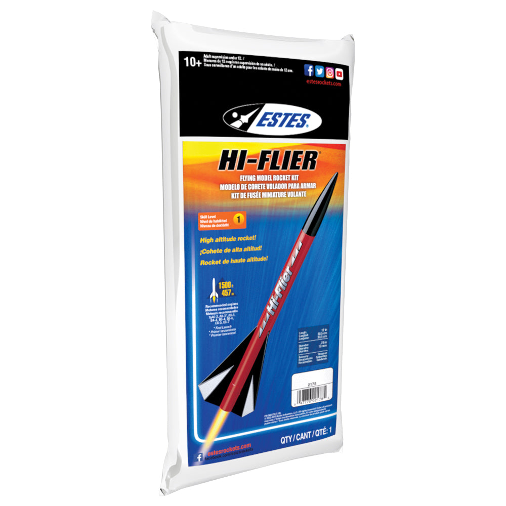 Hi-Flier® Model Rocket - Soars Up to 1500 Feet | Estes Rockets