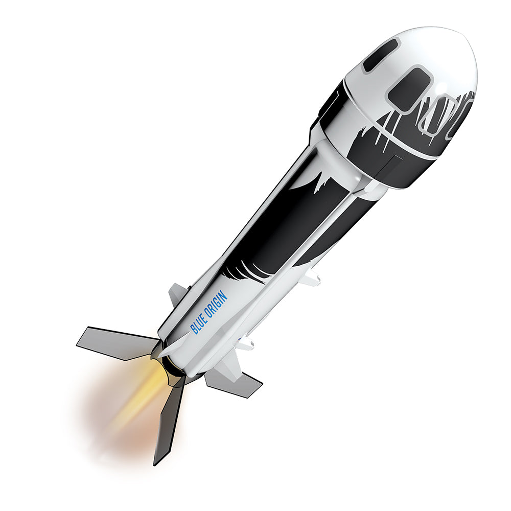 Blue Origin New Shepard Flying Model Rocket - Scale Replica | Estes Rockets