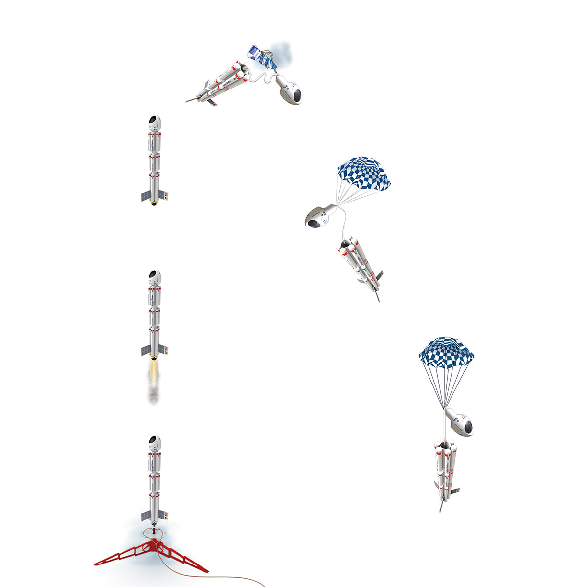 Explorer Aquarius™ Model Rocket Kit - Master Level Challenge for ...