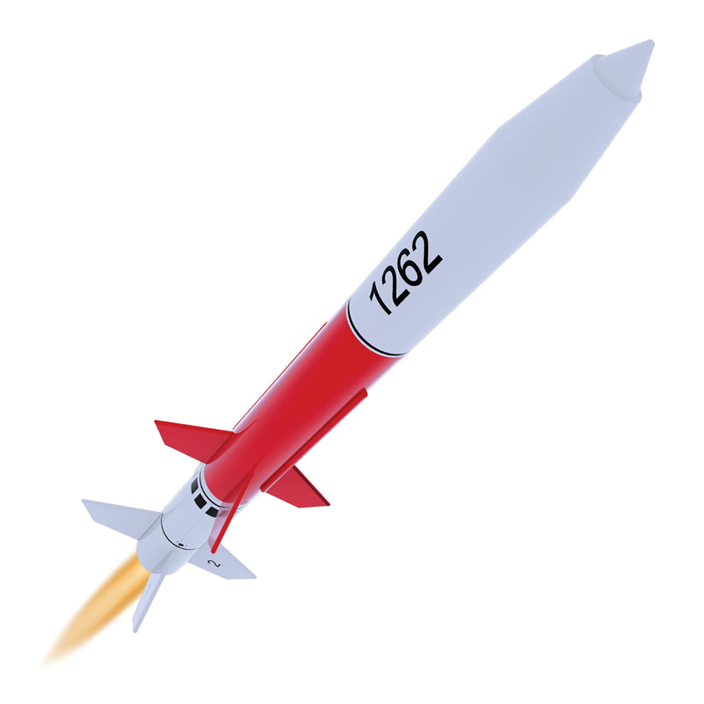 Red Nova™ Model Rocket - Advanced Estes Rocket Kit with 800 ft Altitude ...
