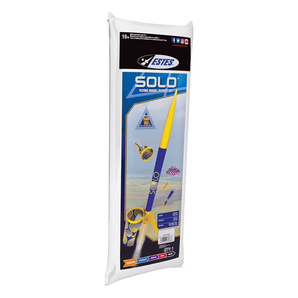 Solo™ Model Rocket Kit - Beginner Friendly with Breakaway Glide ...