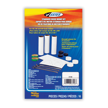Model Rocket Engine Mounts - 13mm to 29mm Mount Kits | Estes Rockets