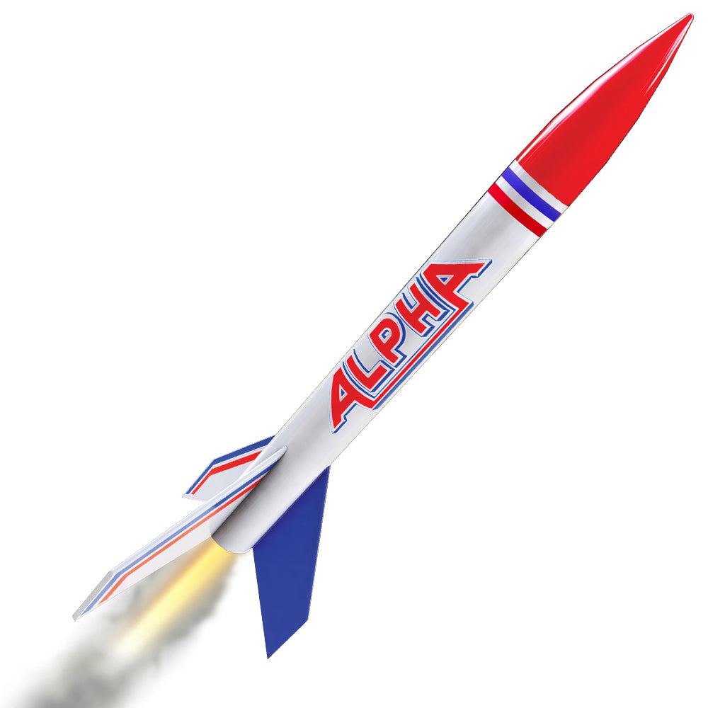 Estes Alpha® Rocket - Classic Beginner Model for High-Altitude Flights ...