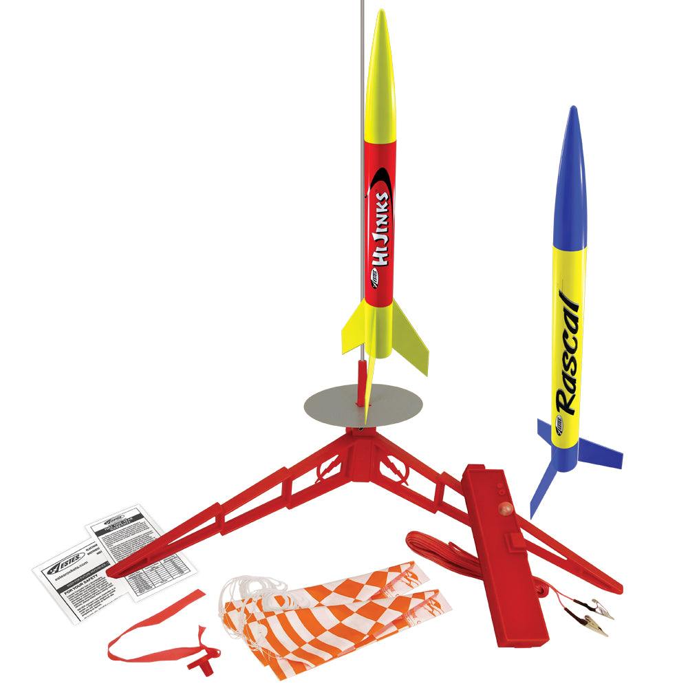 Rascal™ & HiJinks™ Launch Set - Ready to Fly Model Rockets with Launch ...
