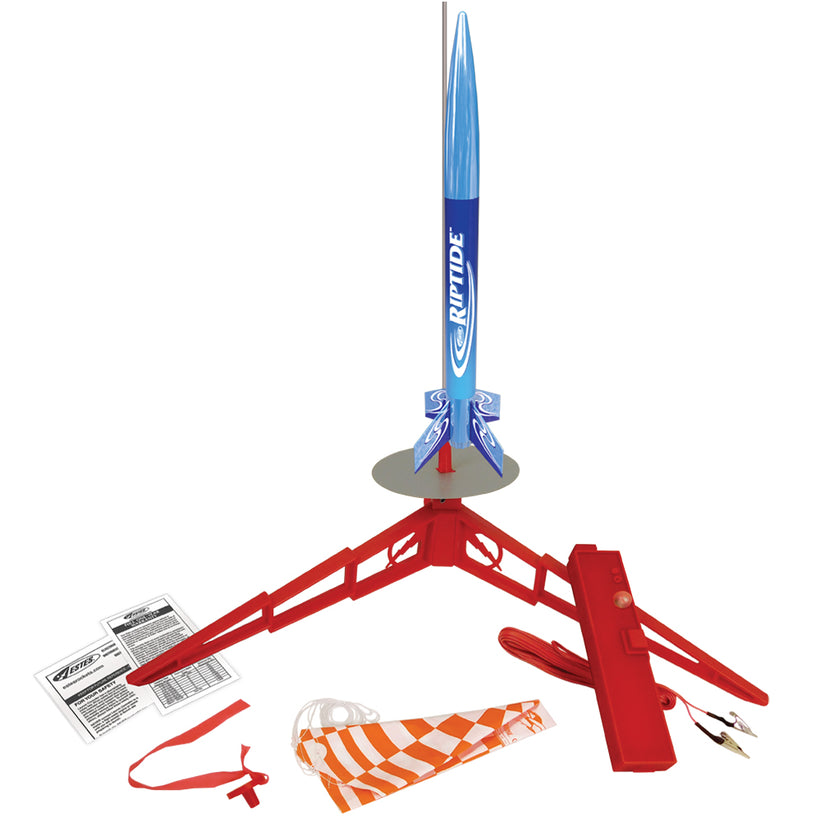 Riptide™ Launch Set - Ready to Fly Model Rocket Kit | Estes Rockets