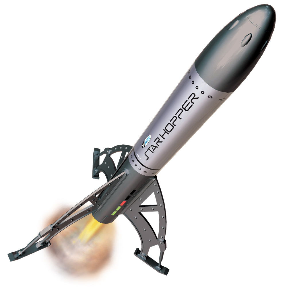 Star Hopper™ Rocket Kit - Retro UFO Inspired Snap-Together Rocket ...