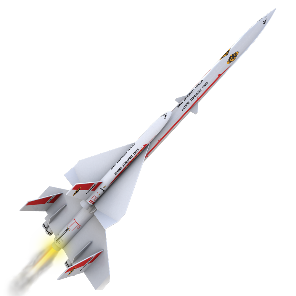 Super Orbital Transport™ Model Rocket Kit - Expert Build and Dual ...