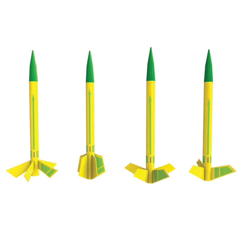 Estes Viking™ Model Rocket - 48 Fin Configurations & 1600 Ft Flights ...